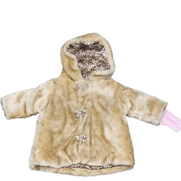 Nanette Baby | Jackets & Coats | Nannette Baby Nwt Tan Faux Fur Coat Baby Size 2 Months | Poshmark